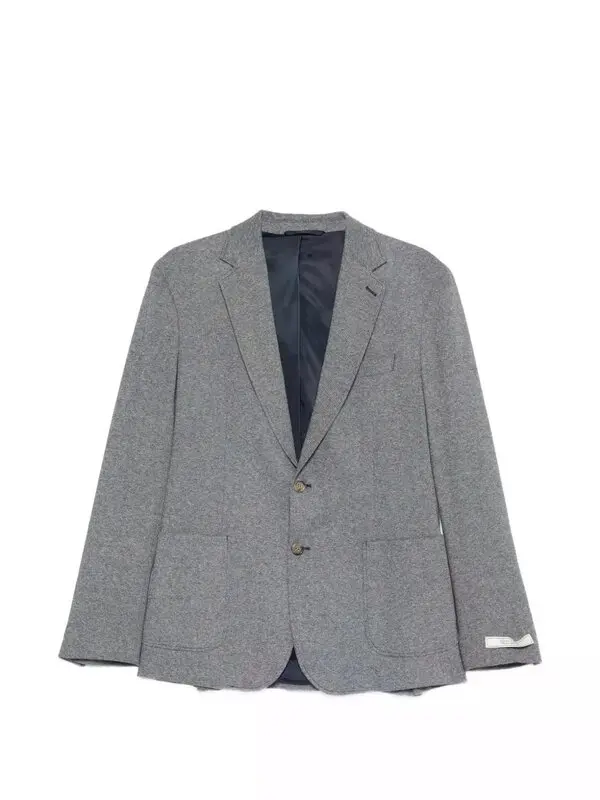 Gant Notched Lapel Blazer - Blue