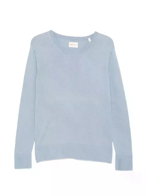 Gant Round Neck Sweater - Blue