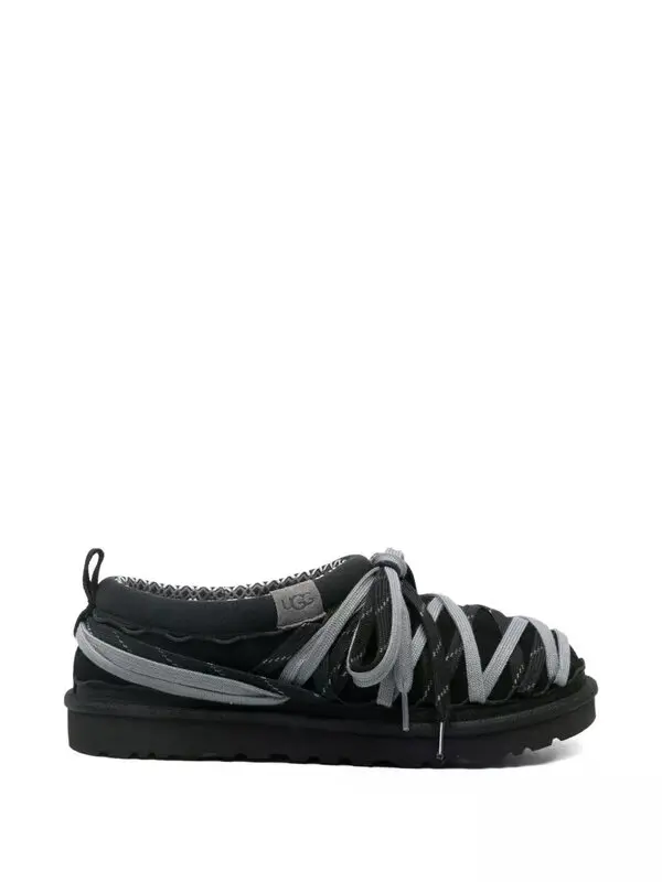 UGG Tasman Lace-up Slippers - Black