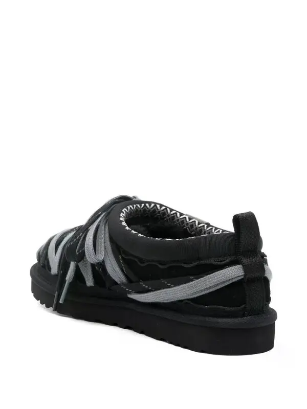 UGG Tasman Lace-up Slippers - Black