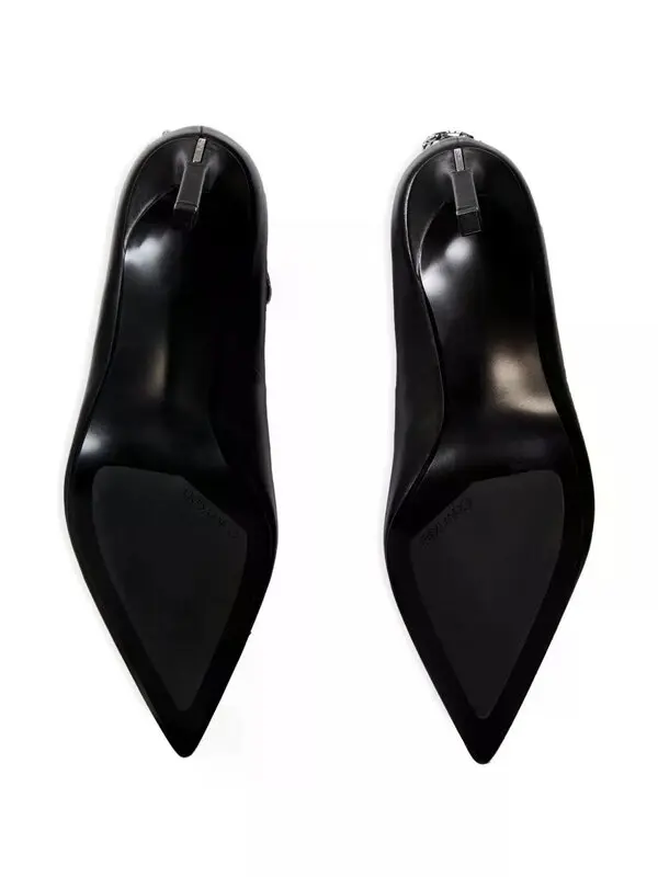 Calvin Klein Chain-embellished Pointed-toe Pumps