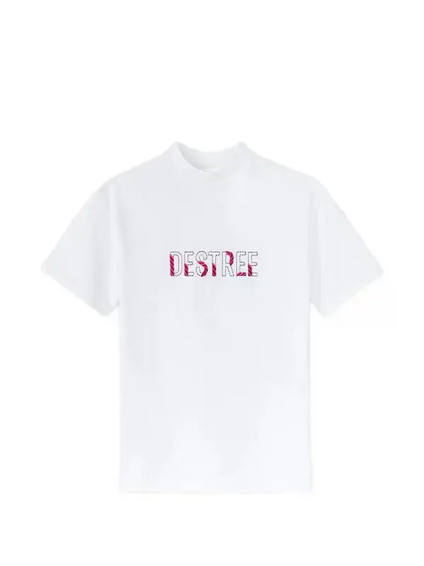 DESTREE Sophie Passementerie Cotton T-shirt - White