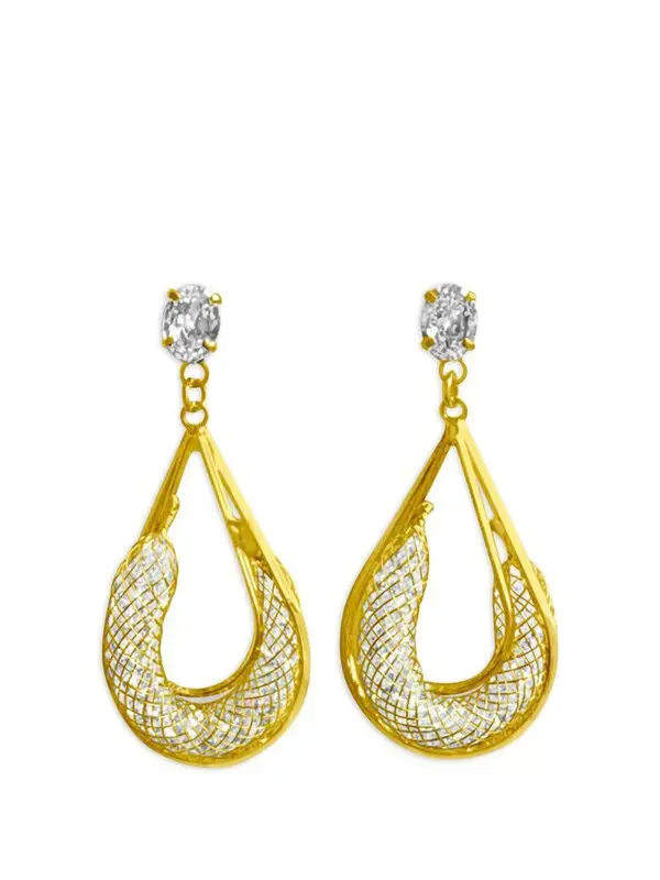 HZMER JEWELLERY Drop Earrings - Gold