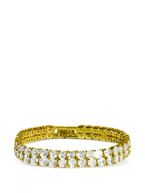 HZMER JEWELLERY Sunspill Drops Tennis Bracelet - Gold