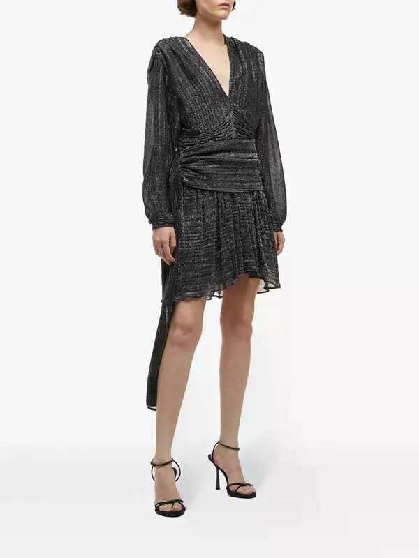 IRO PARIS Draped Minidress