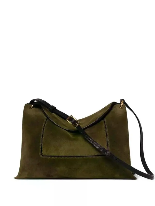 WANDLER Contrast-strap Crossbody Bag - Green