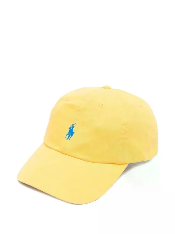 Polo Ralph Lauren Logo-embroidered Baseball Cap - Yellow