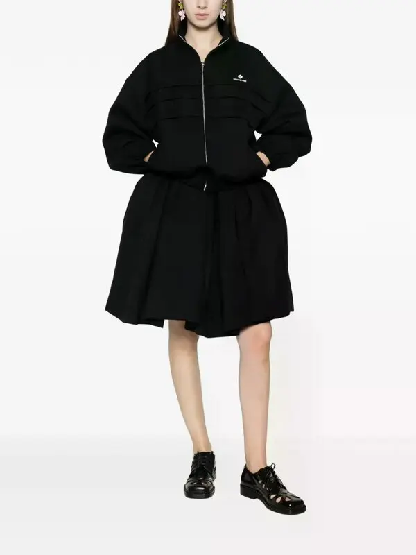SHUSHU/TONG Pleated Knee Length Skirt