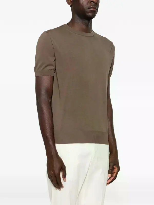 Canali Short-sleeve Crew-neck T-shirt