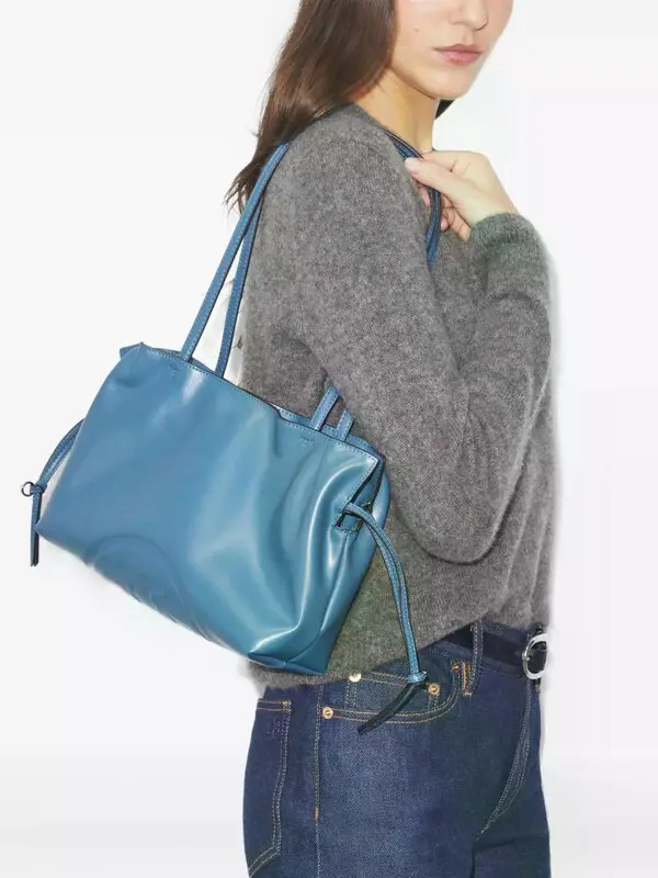 Tory Burch Ella Natuura™ Small Tote Bag - Blue
