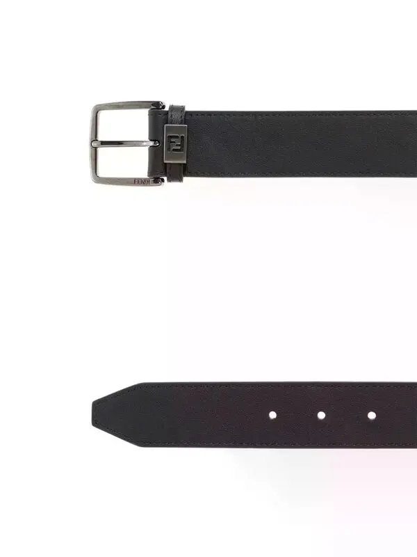 Fendi Ff-logo Buckle Belt