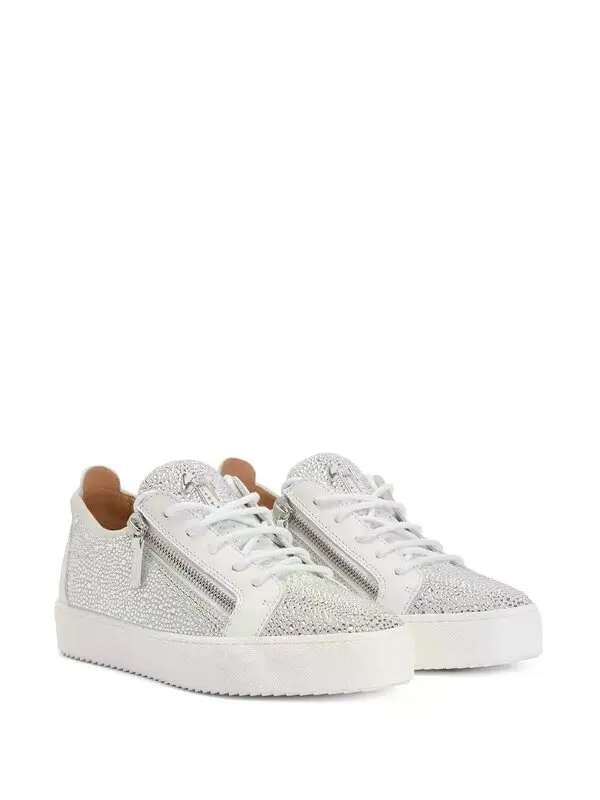 GIUSEPPE ZANOTTI Rhinestone Low-top Sneakers