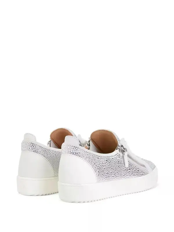 GIUSEPPE ZANOTTI Rhinestone Low-top Sneakers