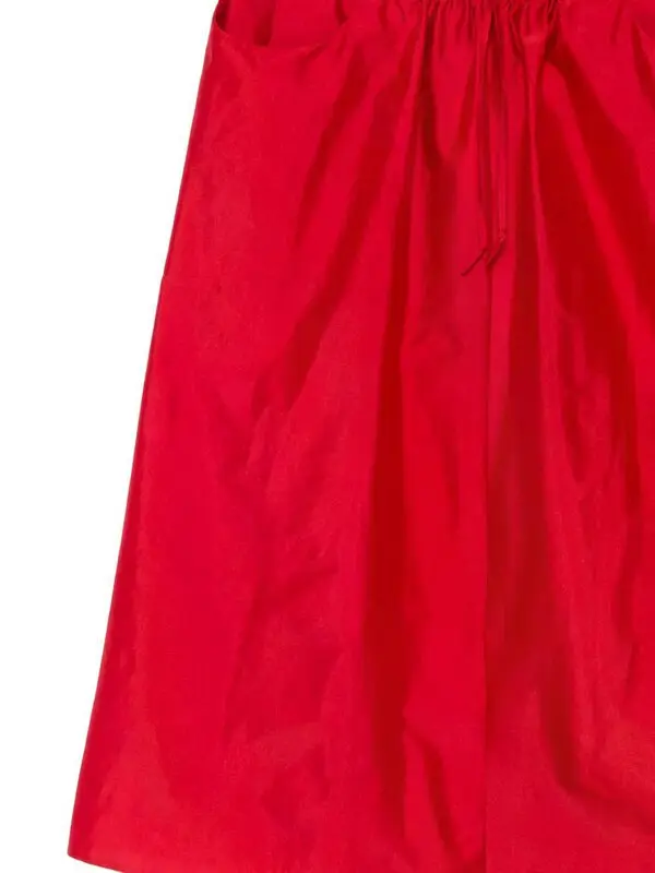 SAMUEL GUÌ YANG A-line Skirt With Drawstring