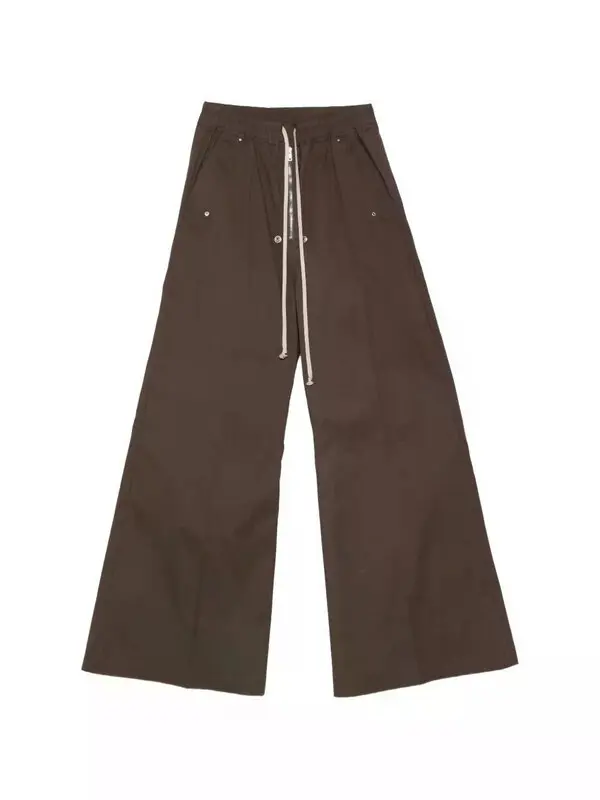 Rick Owens Zip Detail Trousers - Brown