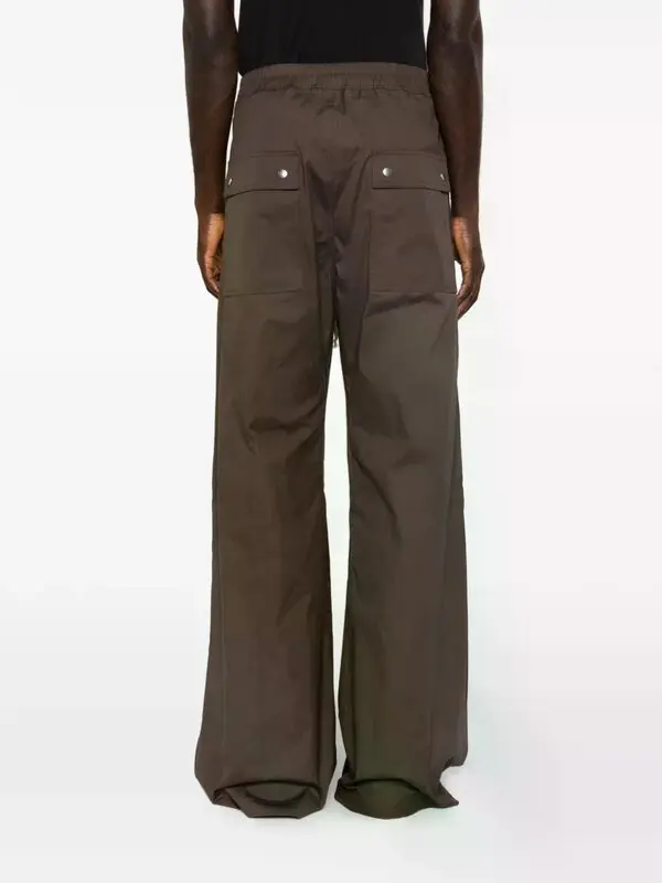 Rick Owens Zip Detail Trousers - Brown