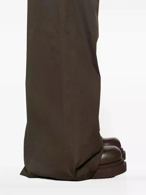 Rick Owens Zip Detail Trousers - Brown