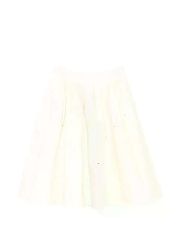 SAMUEL GUÌ YANG A-line Skirt - Neutrals
