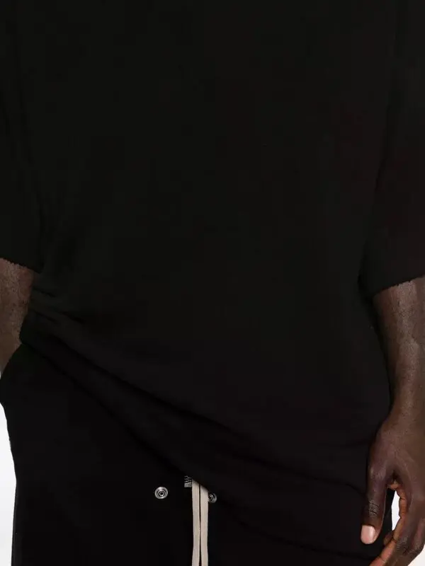 Rick Owens Tommy T Raw-cut T-shirt - Black