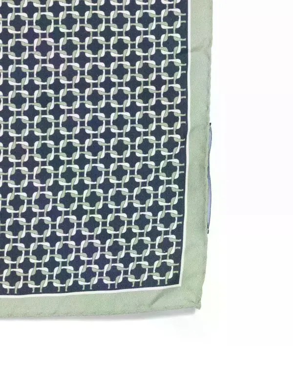 Tagliatore Patterned Pocket Square