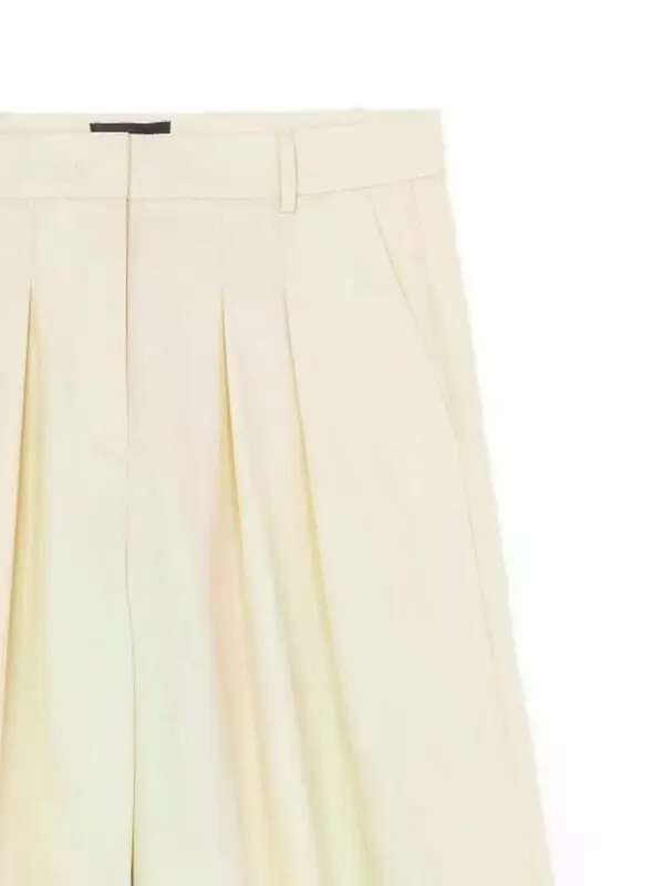 Eric Bompard Pleated Palazzo Trousers