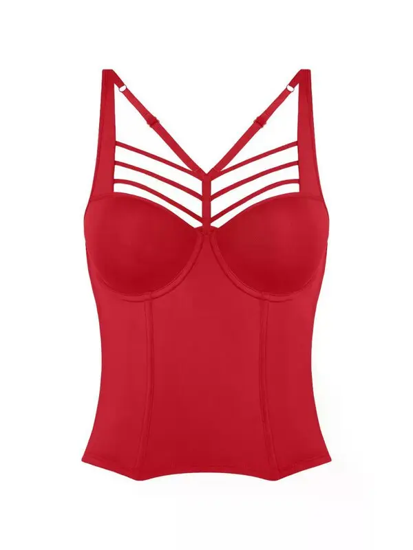Marlies Dekkers Straps-detail Corset - Red