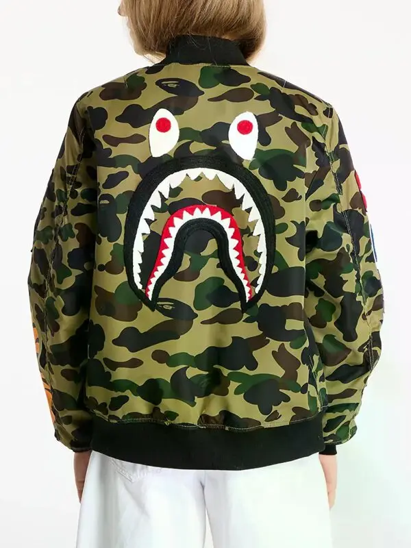 A BATHING APE Zip-up Bomber Jacket
