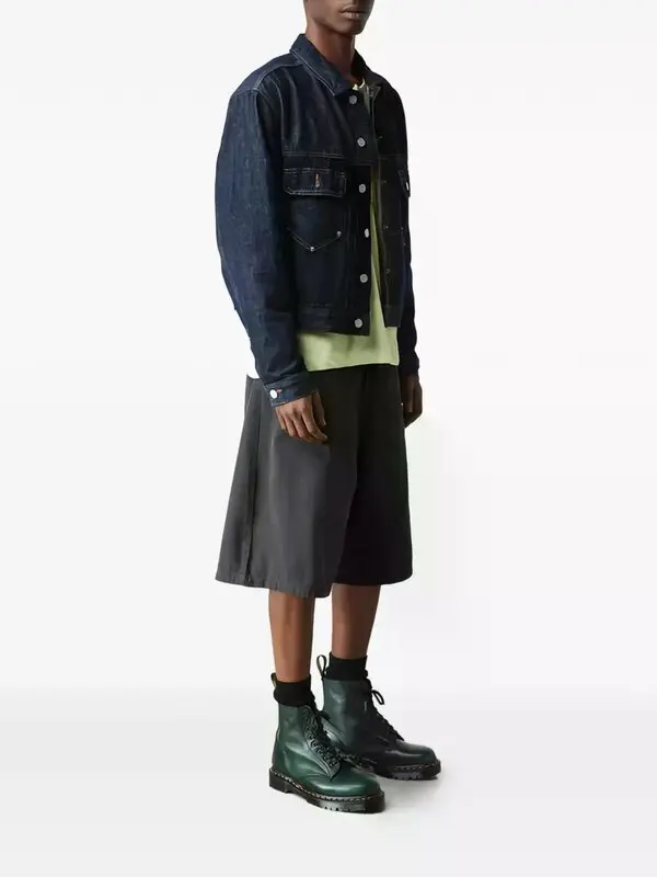 Dr. Martens 1460 Pascal Lace-up Leather Boots - Green
