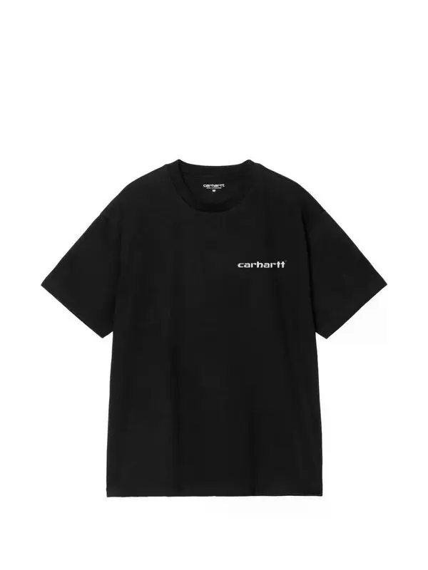 Carhartt Work In Progress Ss Archive Print-detail T-shirt - Black