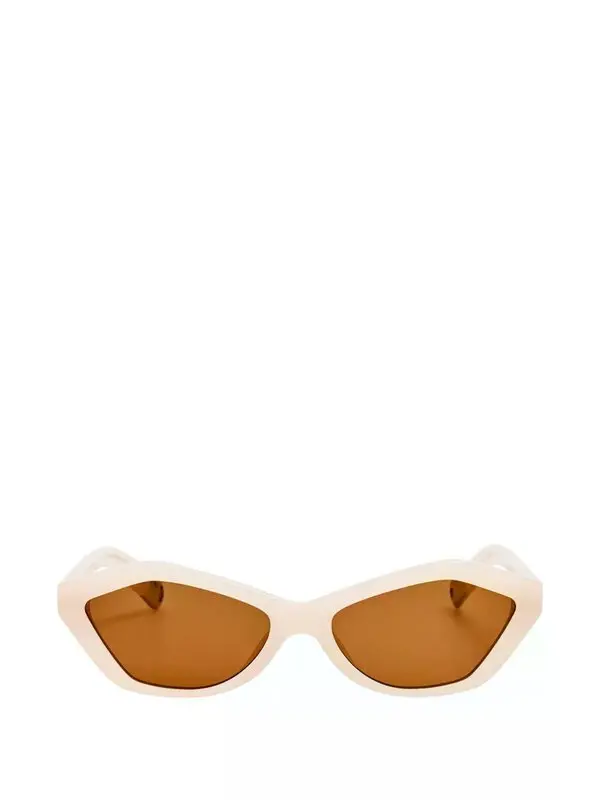 Jacquemus Geometric Sunglasses - Neutrals