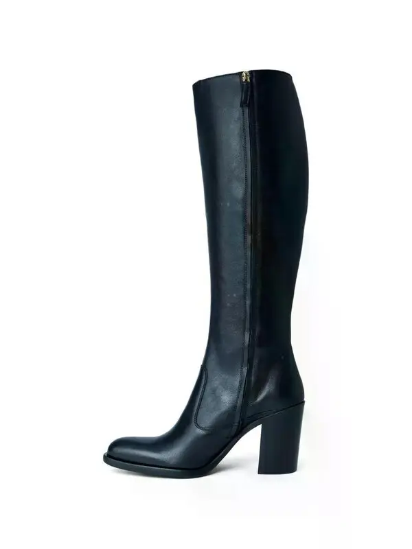 Chloé 80mm Leather Knee-high Boots