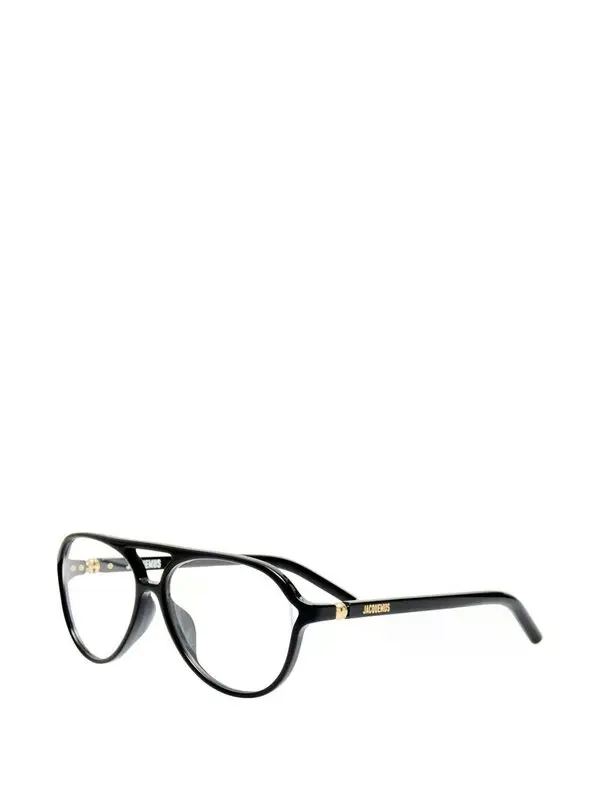 Jacquemus Pilot Frame Sunglasses - Black