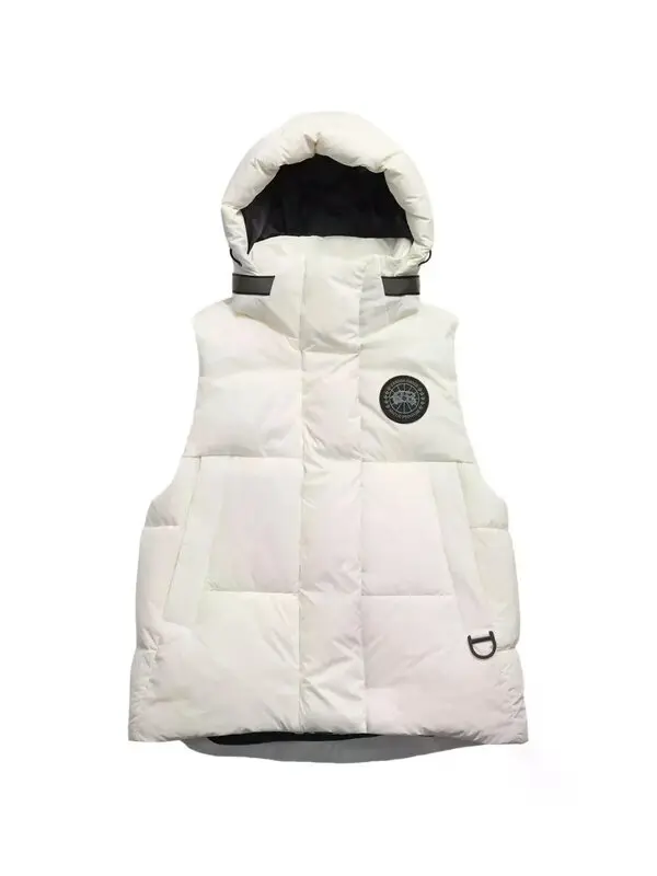 Canada Goose Hooded Padded Waistcoat - Neutrals