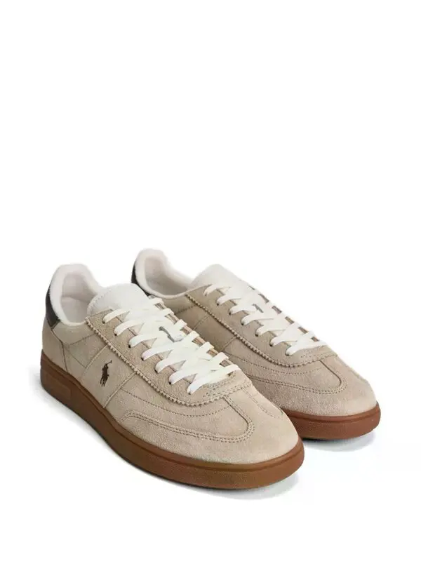 Polo Ralph Lauren Bedford Suede Sneakers - Neutrals