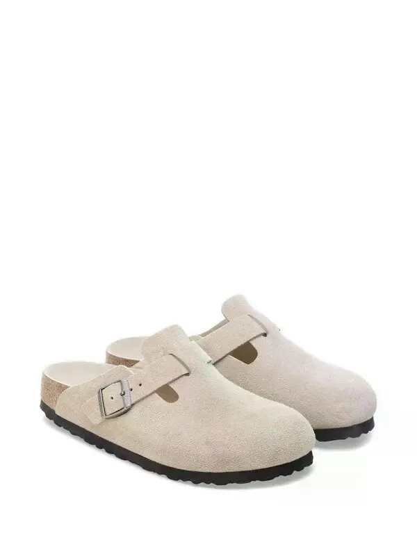 BIRKENSTOCK Boston Suede Slippers