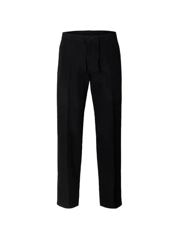 SELECTED 196 Belt-loops Trousers - Black