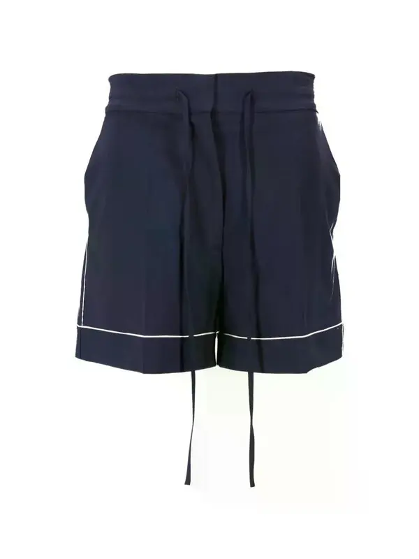 P.a.r.o.s.h Drawstring Trim-detail Shorts - Blue