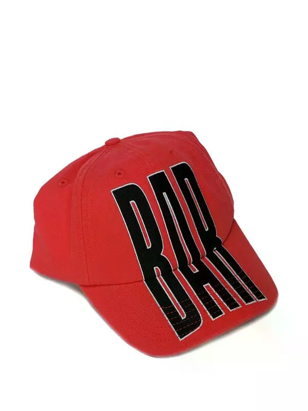 KAP COMPANY Bar-embroidered Adjustable Baseball Cap