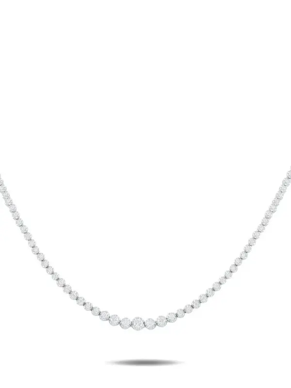 LB EXCLUSIVE Diamond Necklace - Silver