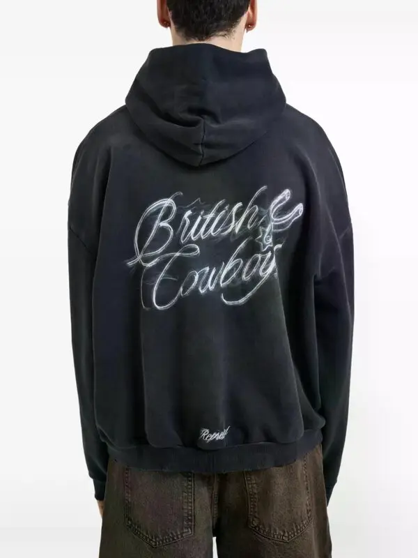 REPRESENT British Cowboy Hoodie - Black