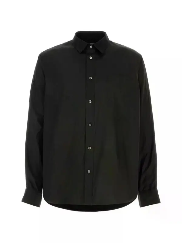 Sacai Cotton Shirt - Black