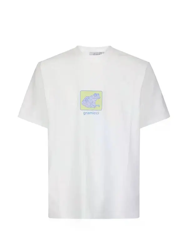 Gramicci Logo Print T-shirt - White