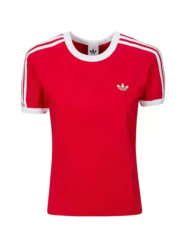 Adidas Slim-fit Logo T-shirt - Red