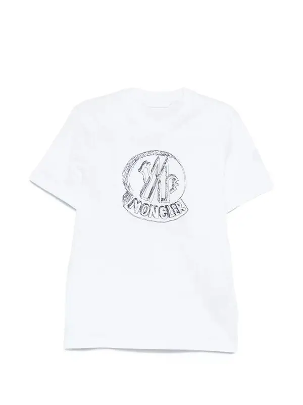 Moncler Logo T-shirt - White