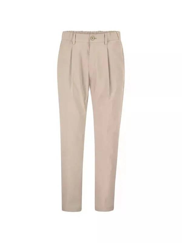 Herno Pleated Trousers - Neutrals