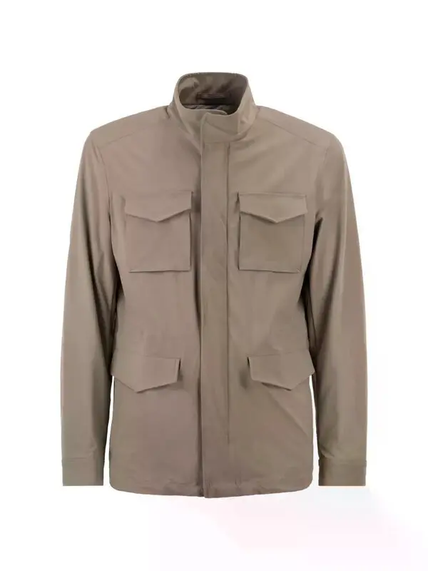 Herno Flap-pocket Field Jacket - Neutrals