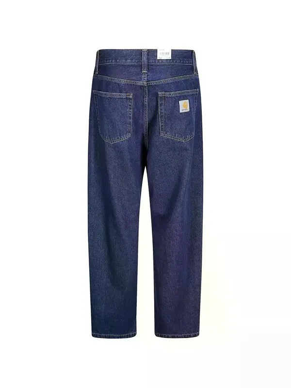 Carhartt Work In Progress Landon Five-pocket Mid-rise Trousers - Blue