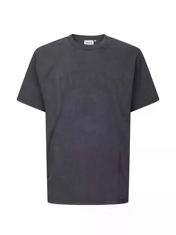 Carhartt Work In Progress S/s Faded Pond Round-neck T-shirt - Grey