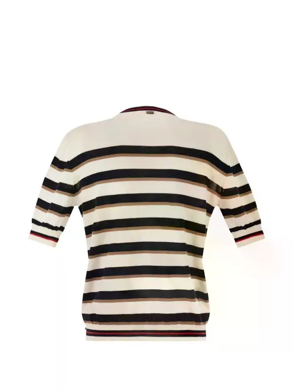 Herno Striped Knitted T-shirt