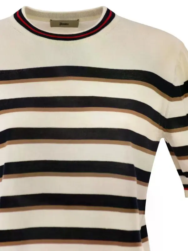 Herno Striped Knitted T-shirt